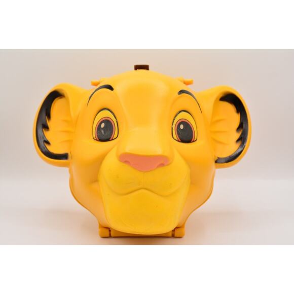 Aladdin | Bags | Vintage Disney Simba Head Lunchbox Preowned By Aladdin ...